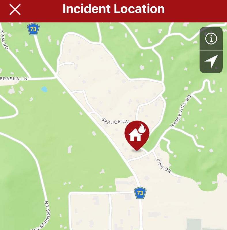 Structure Fire - 6800 block of Marshmerry Ln, Evergreen - My Mountain ...